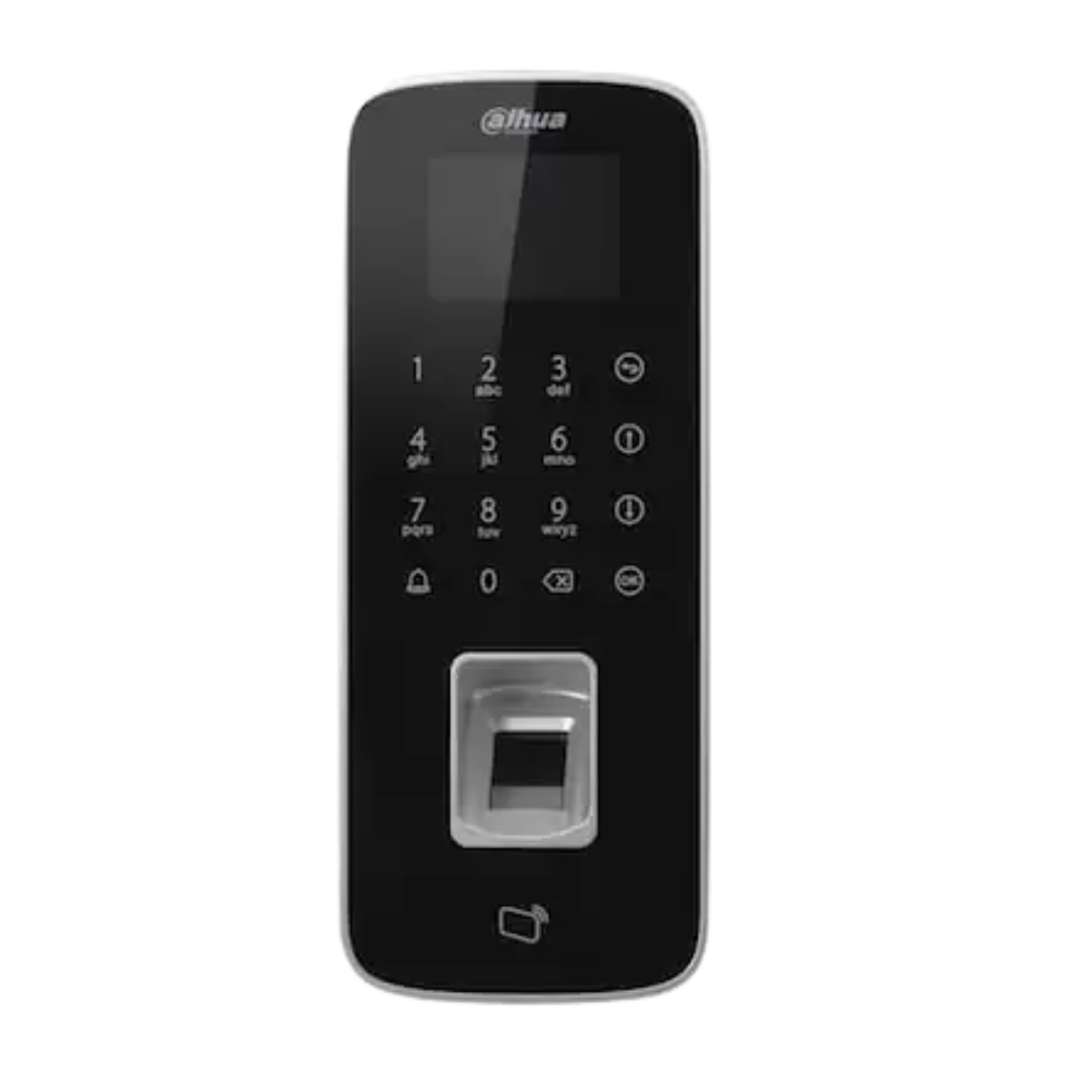 Dahua ASI1212D stand alone codepaneel / keypad, vingerafdruk en Mifare ...
