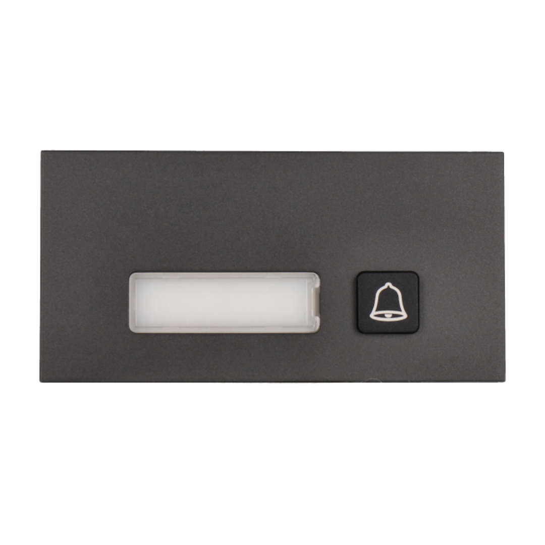 Dahua VTO4202FB-MB1 black IP video intercom 1 call button module – UMATECH