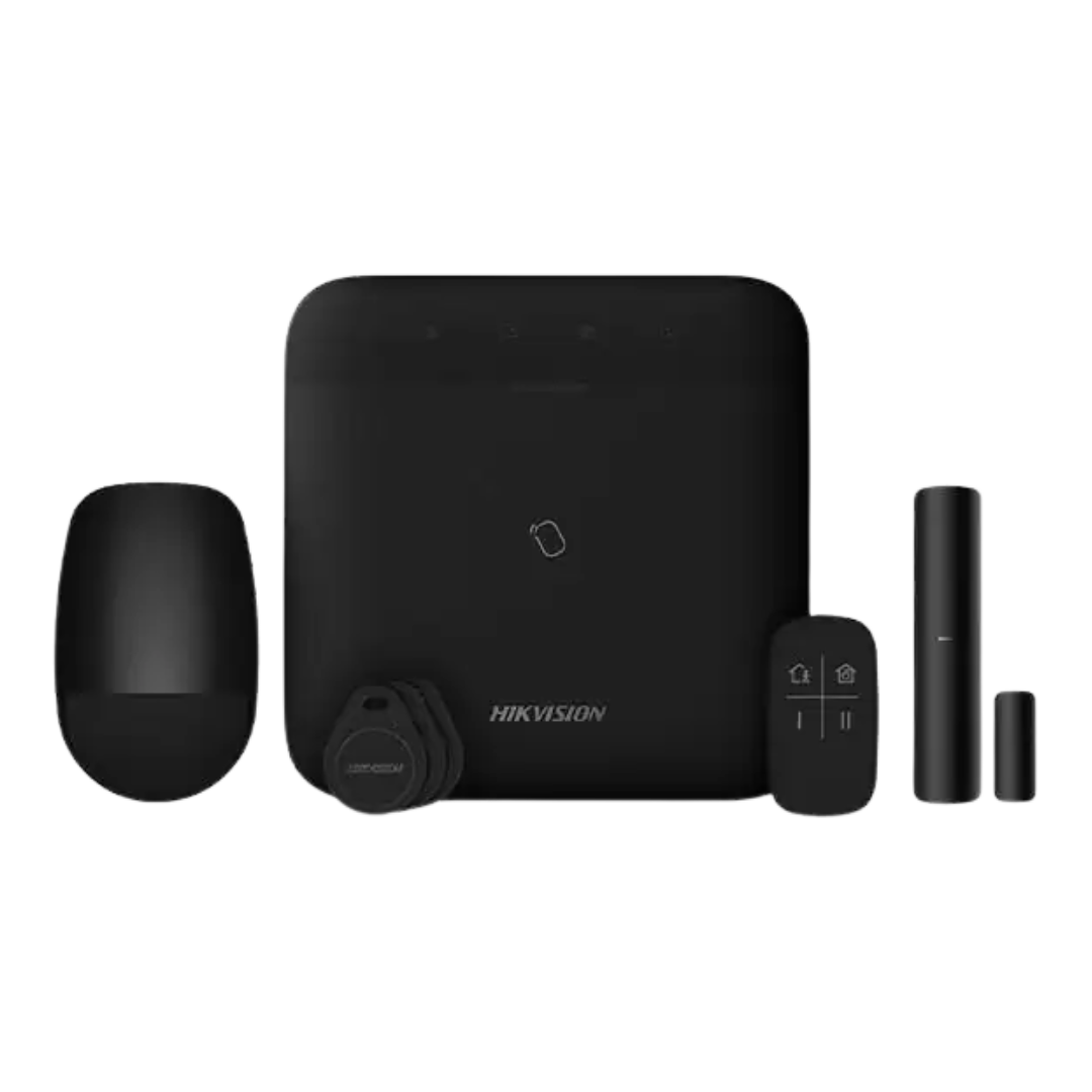 Hikvision DS-PWA96-Kit-WE-B AX PRO Alarm zwarte starterkit draadloos 8 ...